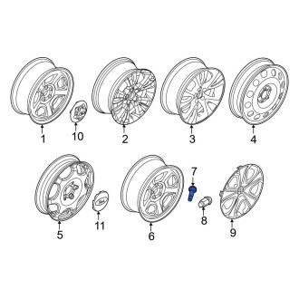 Ford EcoSport OEM TPMS Sensors | Bluetooth, Wireless, USB — CARiD.com