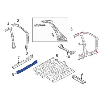 Ford Taurus Rocker Panels, Floor Pans, Moldings — CARiD.com
