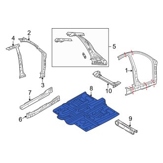 Ford Taurus Rocker Panels, Floor Pans, Moldings — CARiD.com