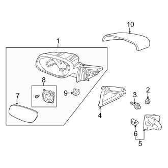 2012 Ford Taurus Side View Mirrors | CARiD
