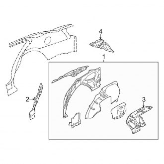 2013 Ford Taurus Body Parts | Collision Repair, Restoration - CARiD.com