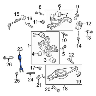 Ford Taurus OEM Suspension Parts | Shocks, Struts — CARiD.com