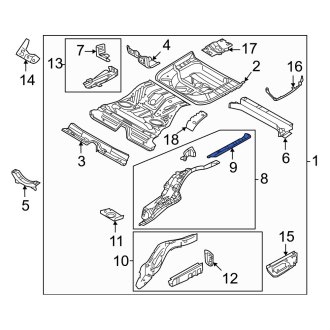 Ford Taurus Rocker Panels, Floor Pans, Moldings — CARiD.com