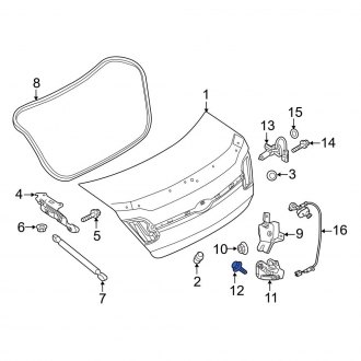 Ford Taurus Grille Brackets & Hardware — CARiD.com