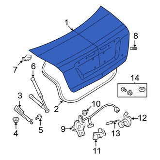 Ford Fusion Replacement Trunk Lids | CARiD