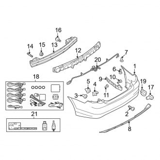 2012 Ford Fusion OEM Bumpers - Front & Rear | CARiD