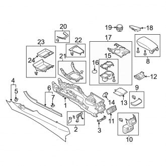 2015 Ford Fusion Center Consoles & Parts | CARiD