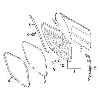2017 Ford Fusion Body Parts Diagram | Reviewmotors.co