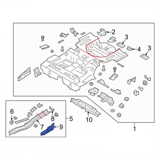 Ford Fusion Rocker Panels, Floor Pans, Moldings — CARiD.com
