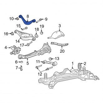 Ford Fusion OEM Suspension Parts - Shocks, Struts | CARiD