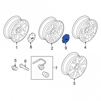 Ford F-150 OEM Wheels & Tires | Lug Nuts, TPMS Sensors — CARiD.com