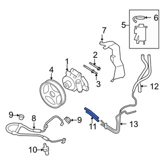 Ford Power Steering Cooling - Coolers, Lines & Brackets | CARiD