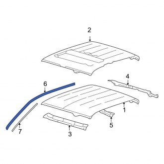 Ford F-150 Roof Seals & Moldings | CARiD