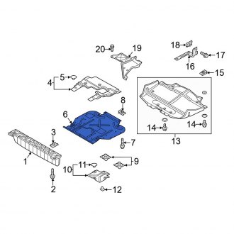 Ford F-150 Underbody Covers - Splash Shields | CARiD