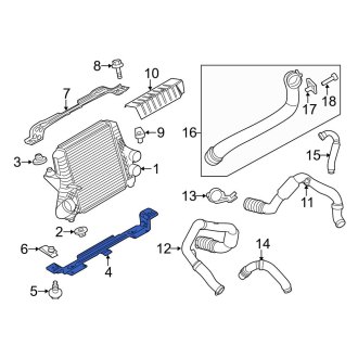 Ford Expedition Intercoolers | Air To Water, Front Mount — CARiD.com