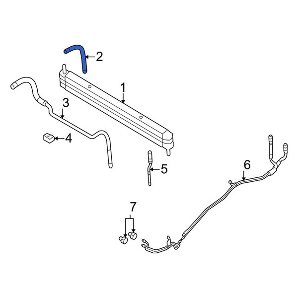 Ford OE 9L3Z7C410B - Automatic Transmission Oil Cooler Hose