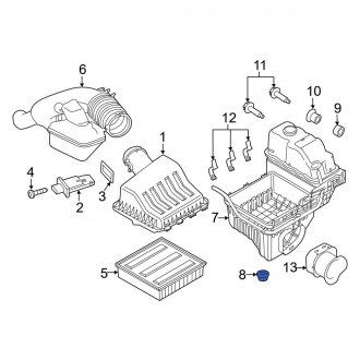 Ford F-450 OEM Air Intake Parts | Filters, Manifolds — CARiD.com