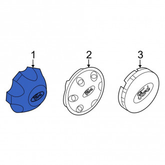 Ford F-150 OEM Wheel Center Caps - Emblems, Logos | CARiD