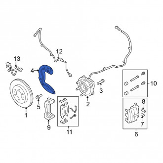 Ford F-150 Brake Dust Shields & Backing Plates — CARiD.com