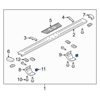 Ford F-150 OEM Running Boards | Side Steps & Nerf Bars — CARiD.com