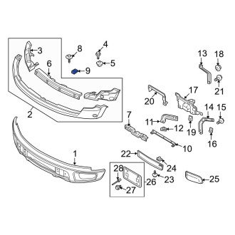 Ford F-350 OEM Bumpers | Genuine Front & Rear Bumpers — CARiD.com