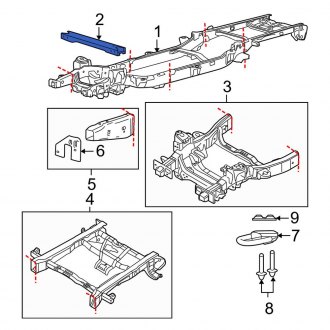 Ford F-150 Replacement Chassis Frames & Rails - CARiD.com