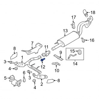 Ford F-150 OEM Exhaust Parts - Systems, Tips, Pipes | CARiD