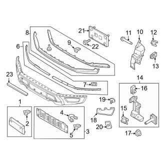 2021 Ford F-150 Replacement Grilles | CARiD