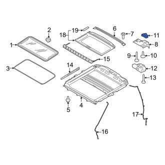 Ford Mustang OEM Roofs & Parts | Panels, Drip Rails — CARiD.com