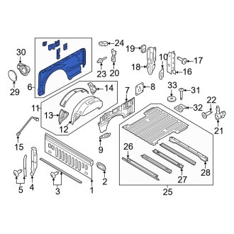 Ford F-150 OEM Quarter Panels & Parts - Rear & Front | CARiD.com