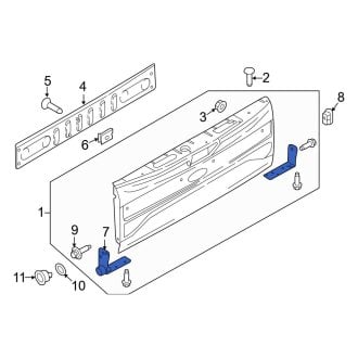 Ford F-150 Lightning Replacement Trunks & Tailgates | CARiD