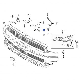 Ford F-150 Lightning Grille Brackets & Hardware — CARiD.com