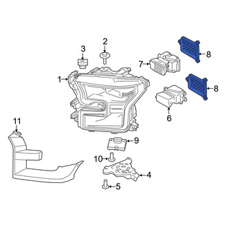 Ford F-150 OEM Headlights | Projector, LED, HID, Halo — CARiD.com