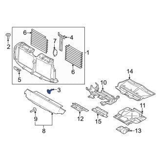 Ford OEM Engine Cooling Parts | Radiators, Fans, Pumps — CARiD.com