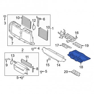Ford F-150 Underbody Covers | Splash Shields — CARiD.com