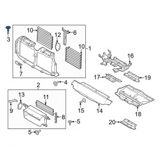 Ford F-250 OEM Engine Cooling Parts | Radiators, Fans — CARiD.com