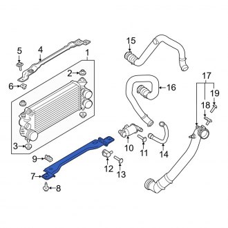 Ford Expedition Intercoolers - Air To Water, Front Mount | CARiD