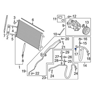 Ford Fusion OEM A/C & Heating Parts | Systems, Compressors — CARiD.com