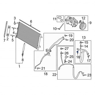 Ford Ranger OEM A/C & Heating Parts | Systems, Compressors — CARiD.com