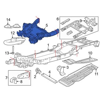 Ford F-150 Replacement Chassis Frames & Rails - CARiD.com