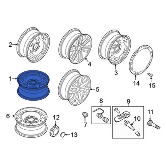 Ford F-150 OEM Wheels | Original Steel & Alloy Wheels — CARiD.com