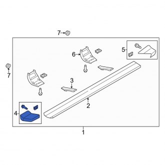 Ford F-150 Rocker Panel Hardware | Clips, Brackets — CARiD.com