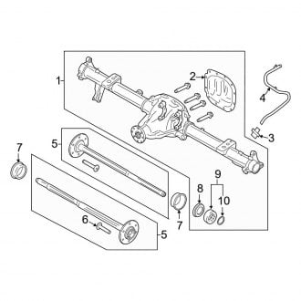 2016 Ford F-150 OEM Driveline & Axle Parts - Hubs | CARiD