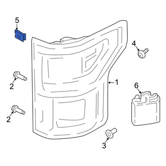 Ford F-250 OEM Tail Lights | LED, Fiber Optic — CARiD.com