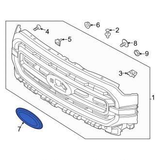 Ford F-150 Grille Frames & Moldings | CARiD