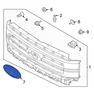 Ford F-150 Grille Frames & Moldings | CARiD