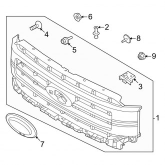 2022 Ford F-150 Replacement Grille Assemblies | CARiD