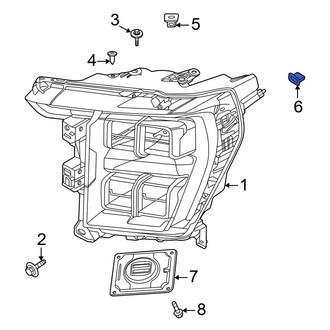 Ford F-150 Lightning OEM Headlight Components — CARiD.com