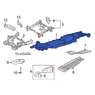 Ford F-150 Replacement Chassis Frames & Rails - CARiD.com