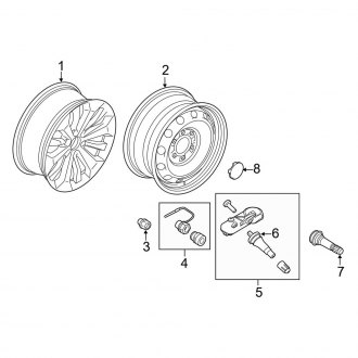 2022 Ford F-150 OEM Wheels | Original Steel & Alloy Wheels — CARiD.com